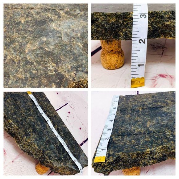 Handmade by Tom Newton | Dining | Granite Cheese Tray Blktan Cork Legs ...